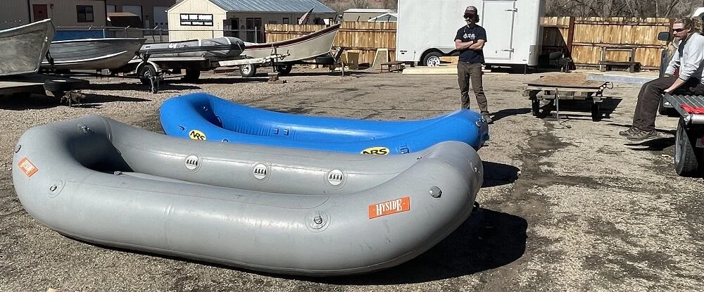 Comparing 12’ Rafts - Hyside Max 12 v NRS 12’ Osprey | Eddyline Welding