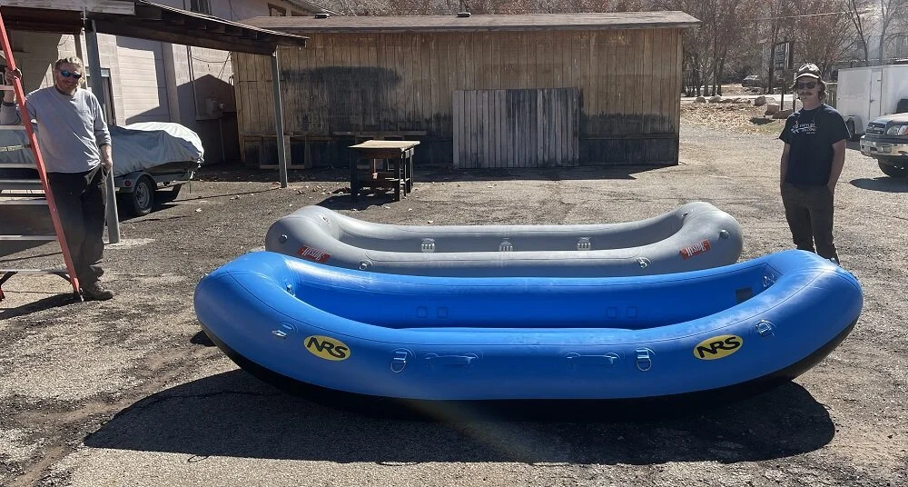 Comparing 12’ Rafts - Hyside Max 12 v NRS 12’ Osprey | Eddyline Welding