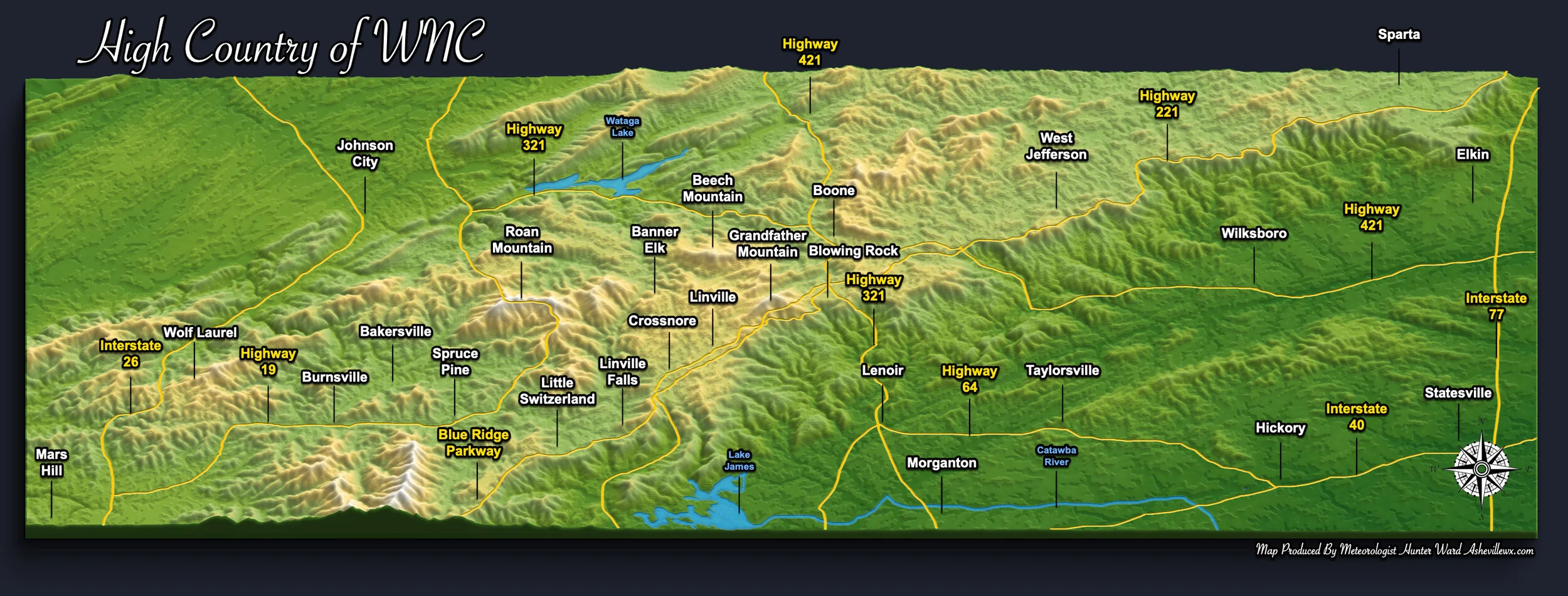 Topographic Maps Of Mountains