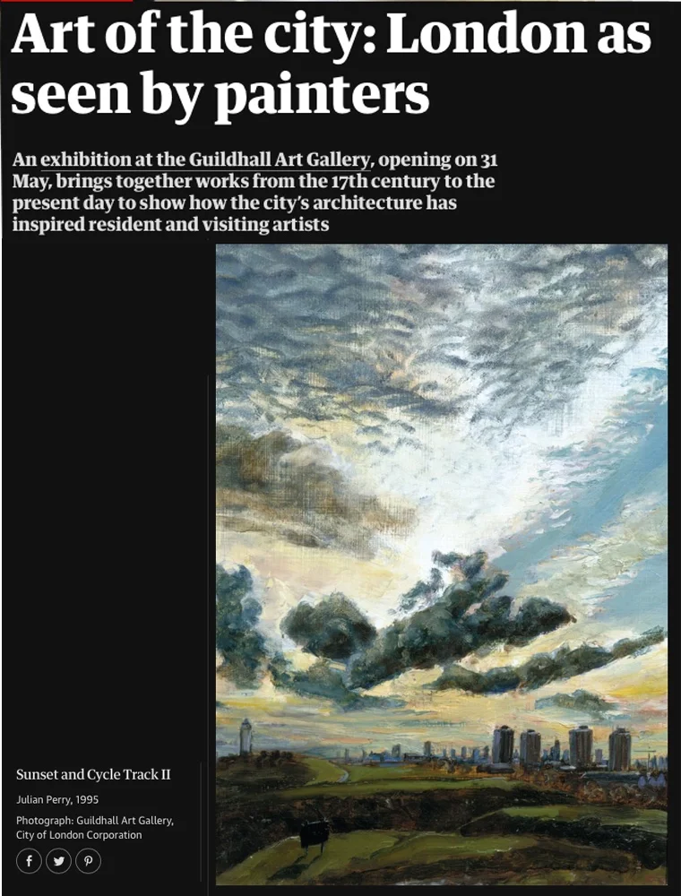 Major Exhibition at London Guildhall Art Gallery — Julian Perry