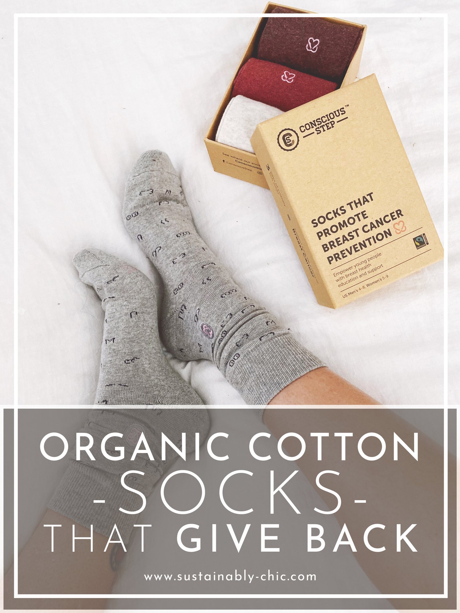Organic Cotton Socks that Give Back — Sustainably Chic