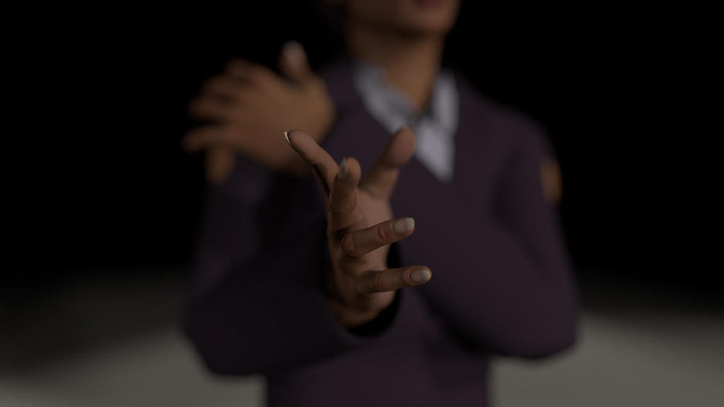 Business Woman Scene Multiple Rigging CGI Render 47 — photations