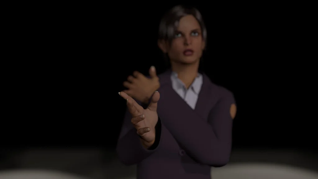 Business Woman Scene Multiple Rigging CGI Render 48 — photations