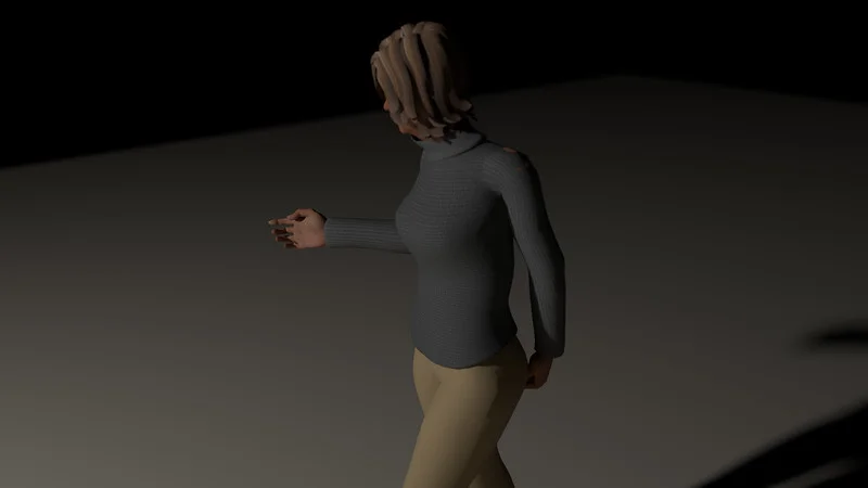 Casual Woman Pose 1 CGI Render 20 — photations