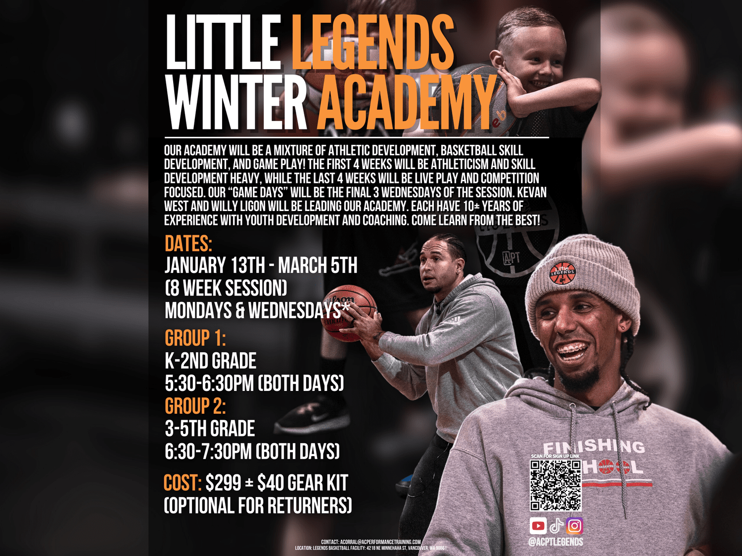Little Legends — Legends Basketball Facility