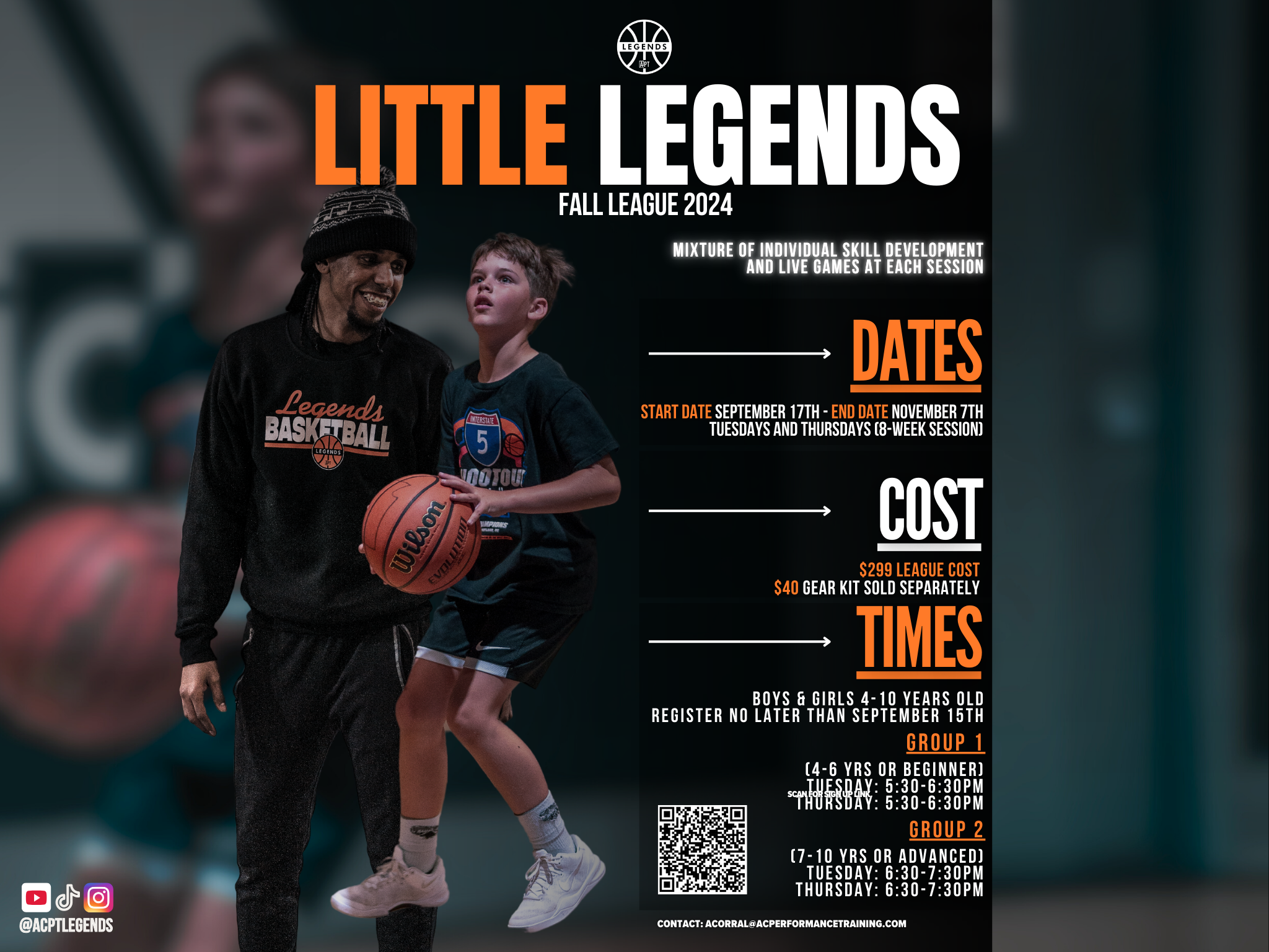 Little Legends — Legends Basketball Facility
