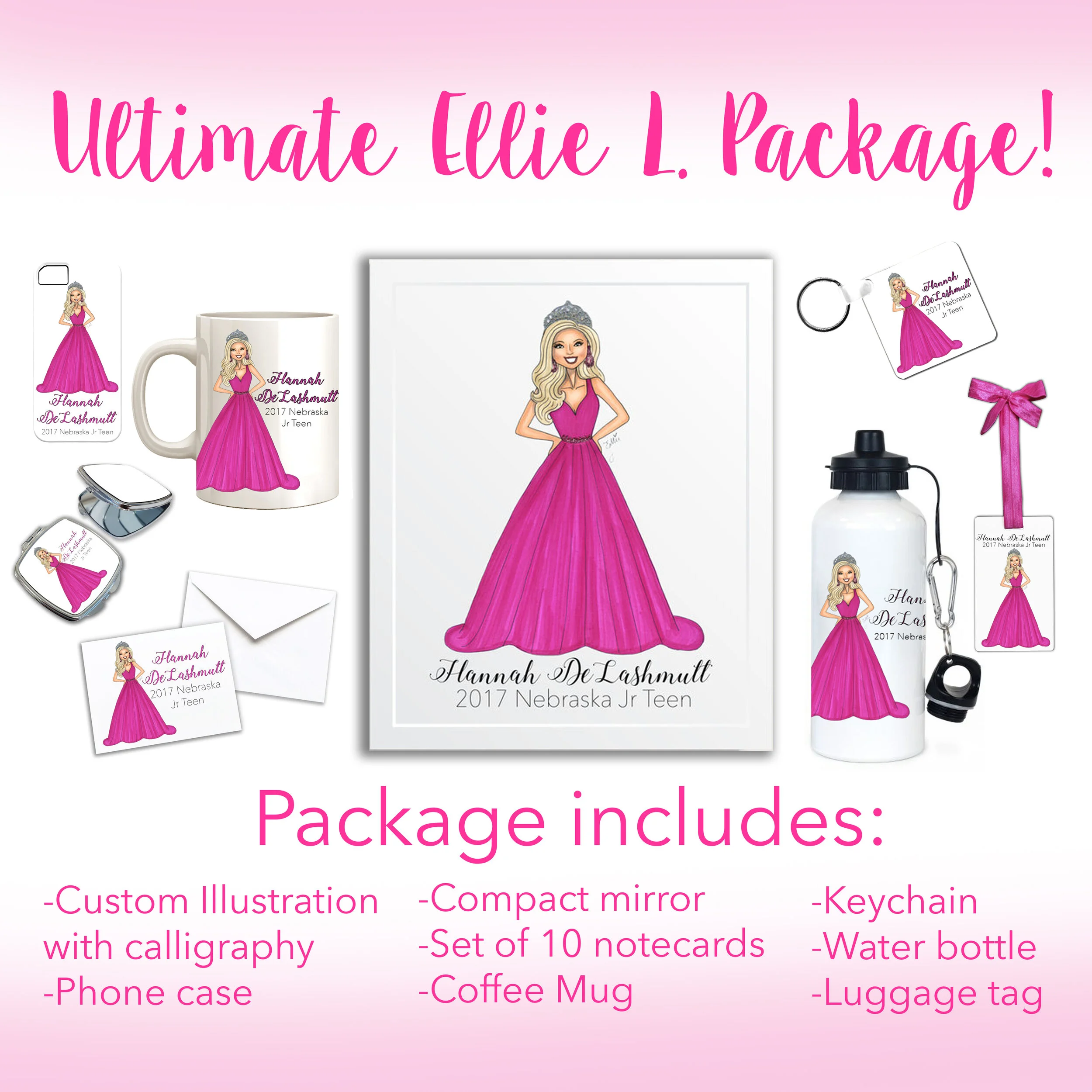 Wardrobe Illustration — Ellie L. Illustrations