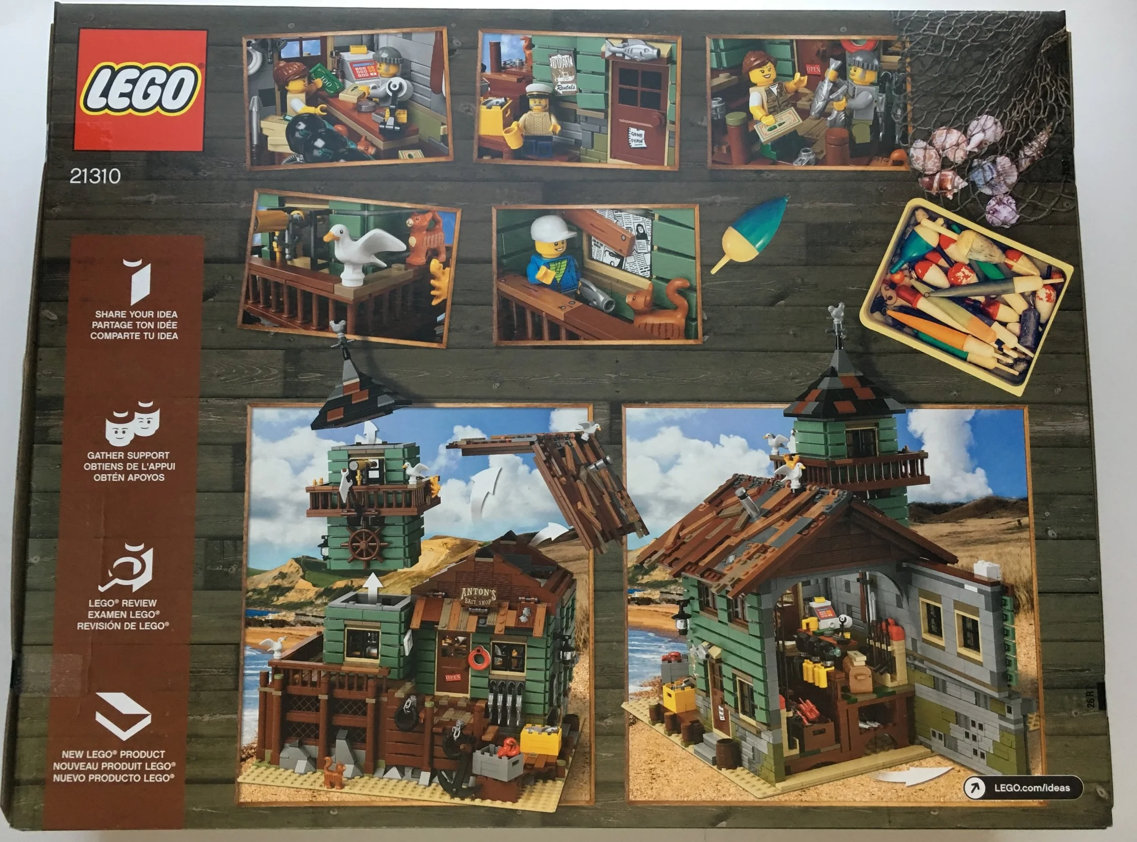 Set Review - #21310 - Old Fishing Store - LEGO Ideas — Bricks for Bricks