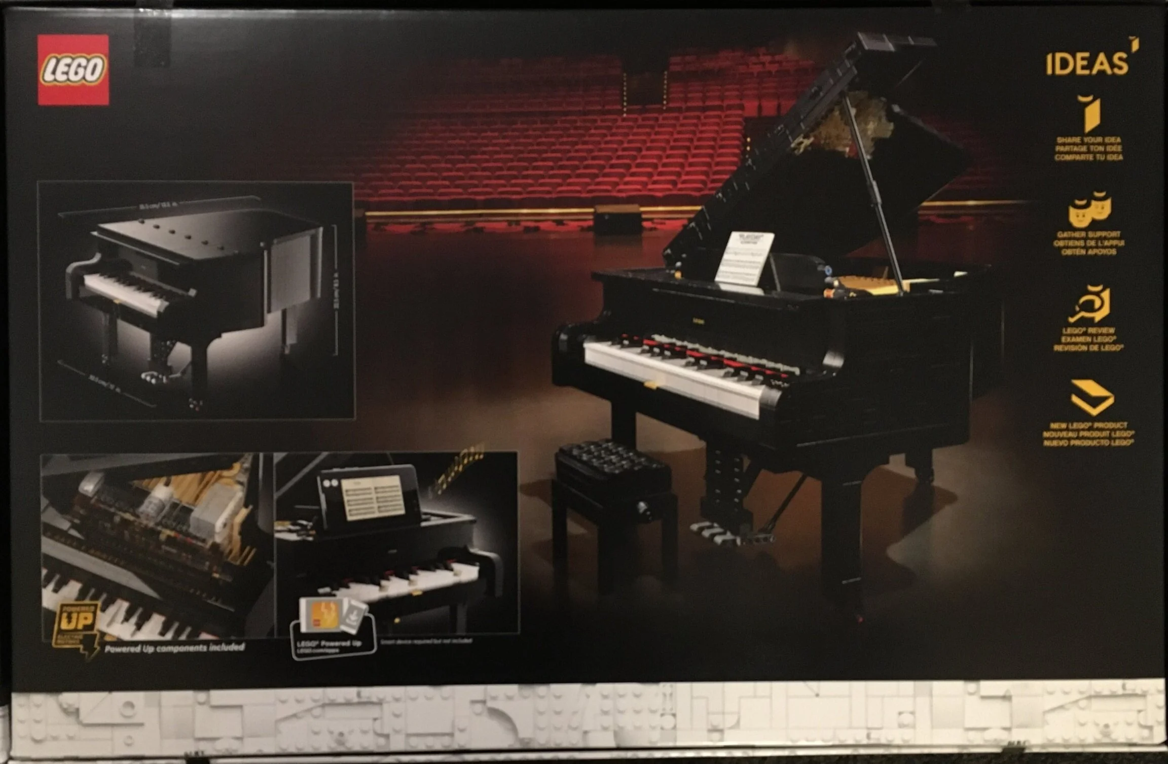 Set Review - #21323-1: Grand Piano - LEGO® Ideas — Bricks for Bricks