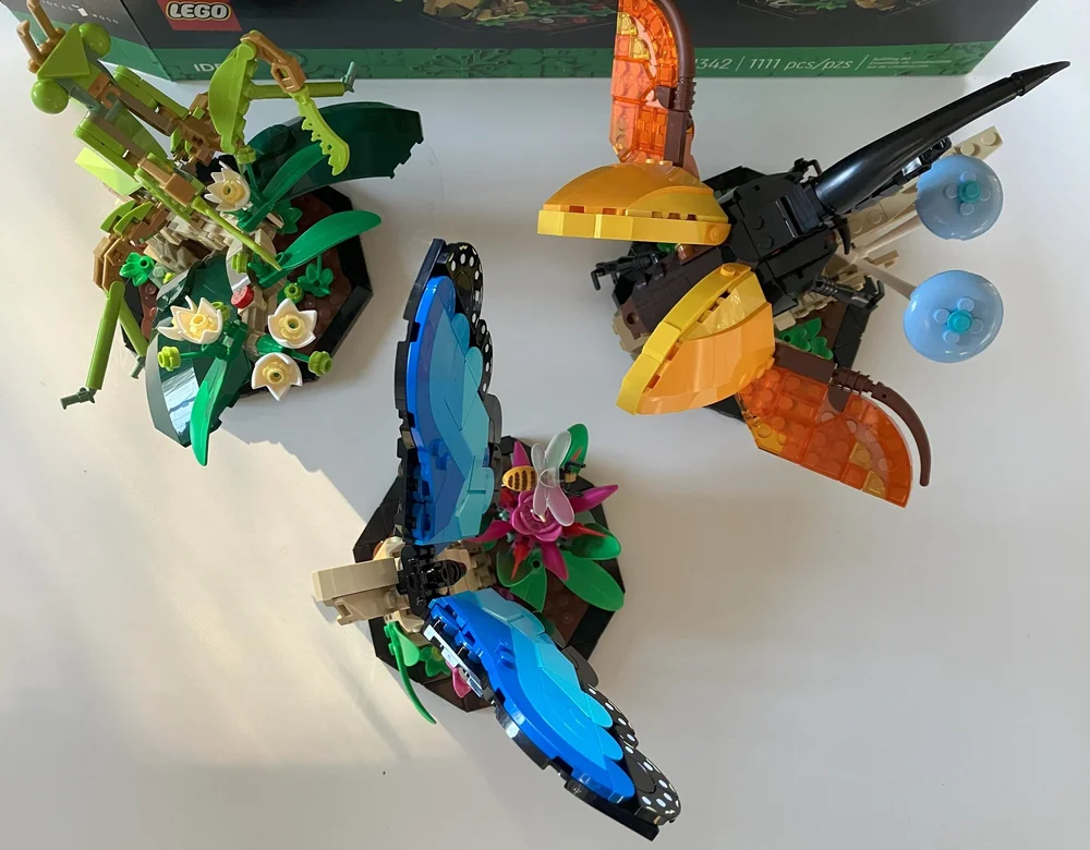 Set Review - #21342-1: The Insect Collection - LEGO Idea — Bricks for ...