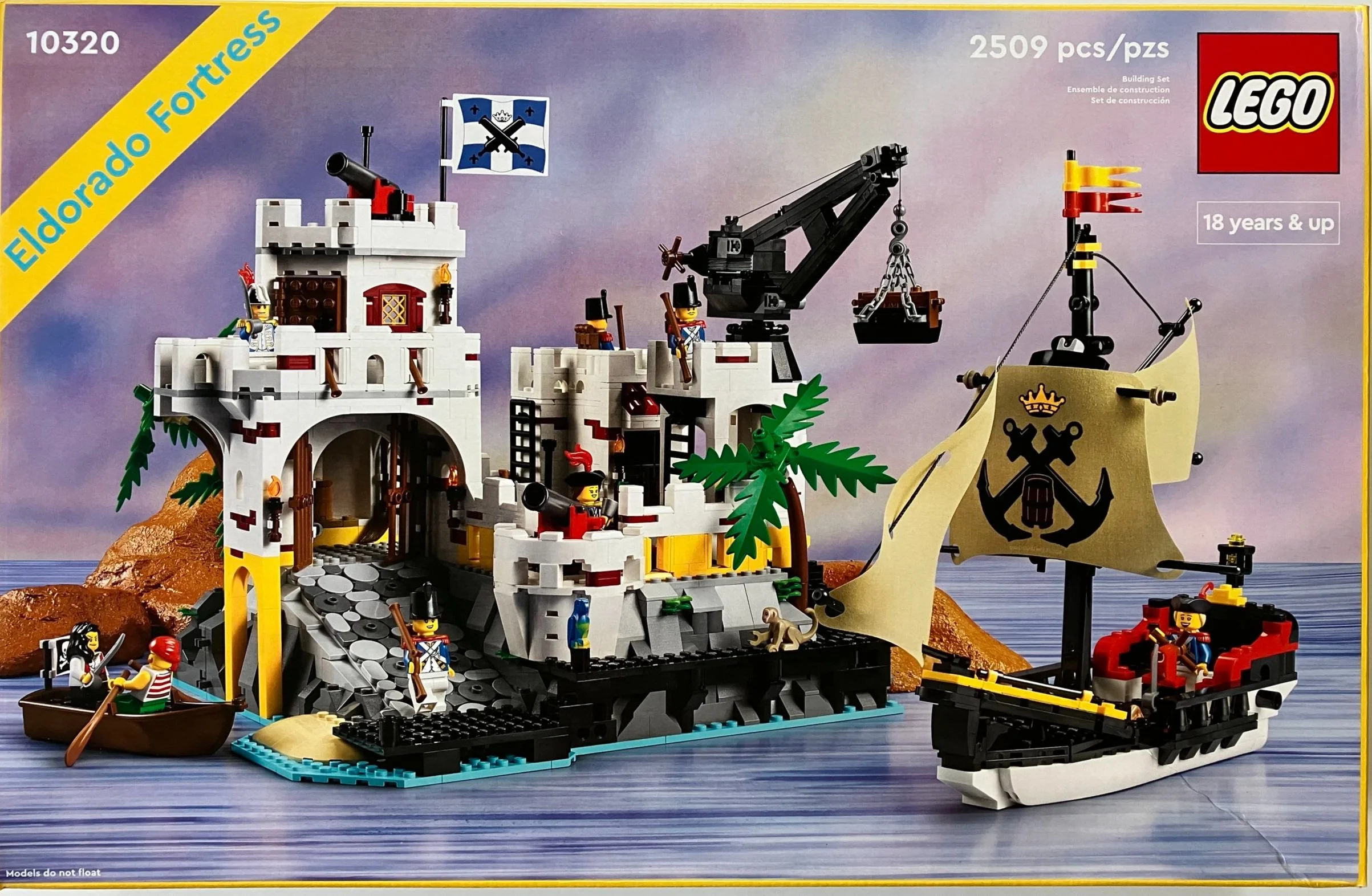 Set Review - #10320-1: Eldorado Fortress - LEGO Icons - 18+ — Bricks ...