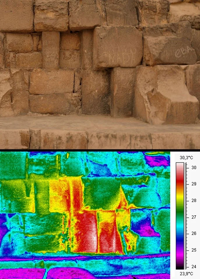 Hot Spots in the Great Pyramid — NILE Magazine