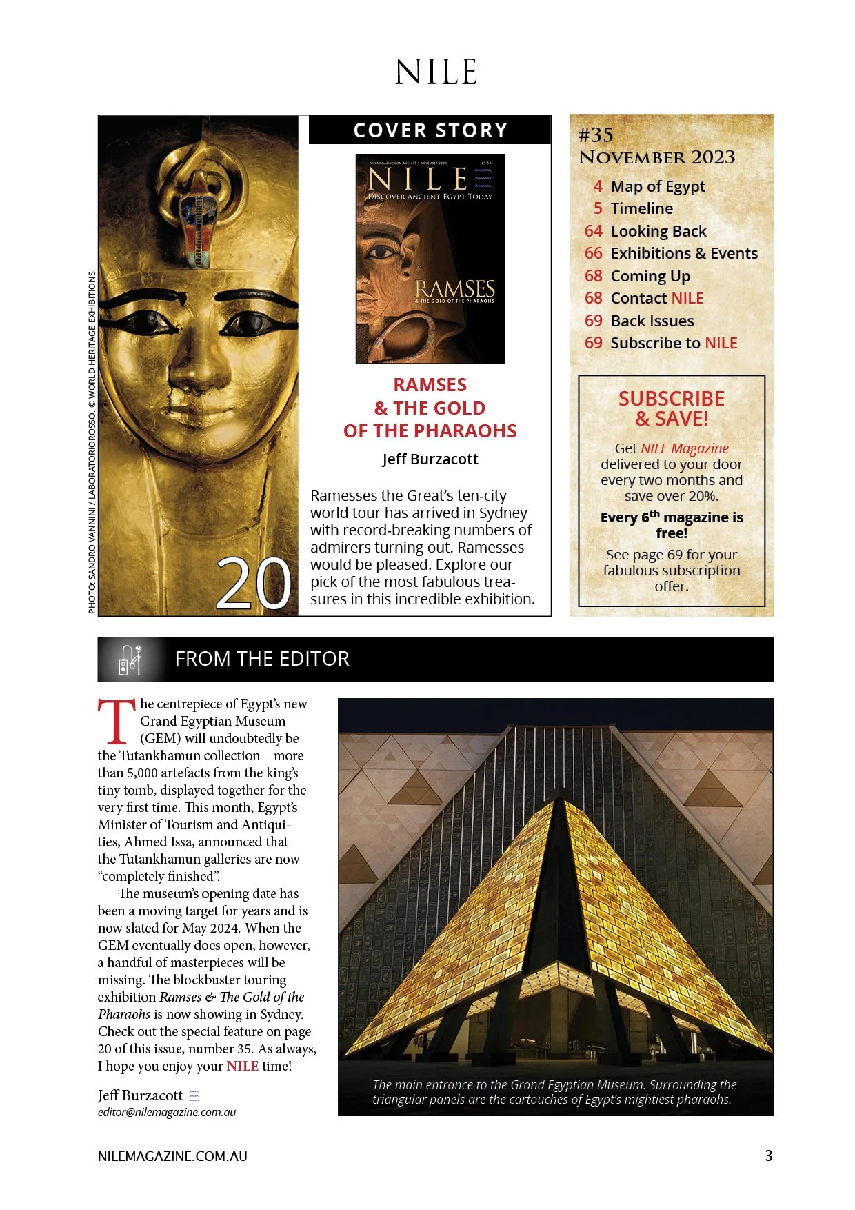 Subscribe — NILE Magazine