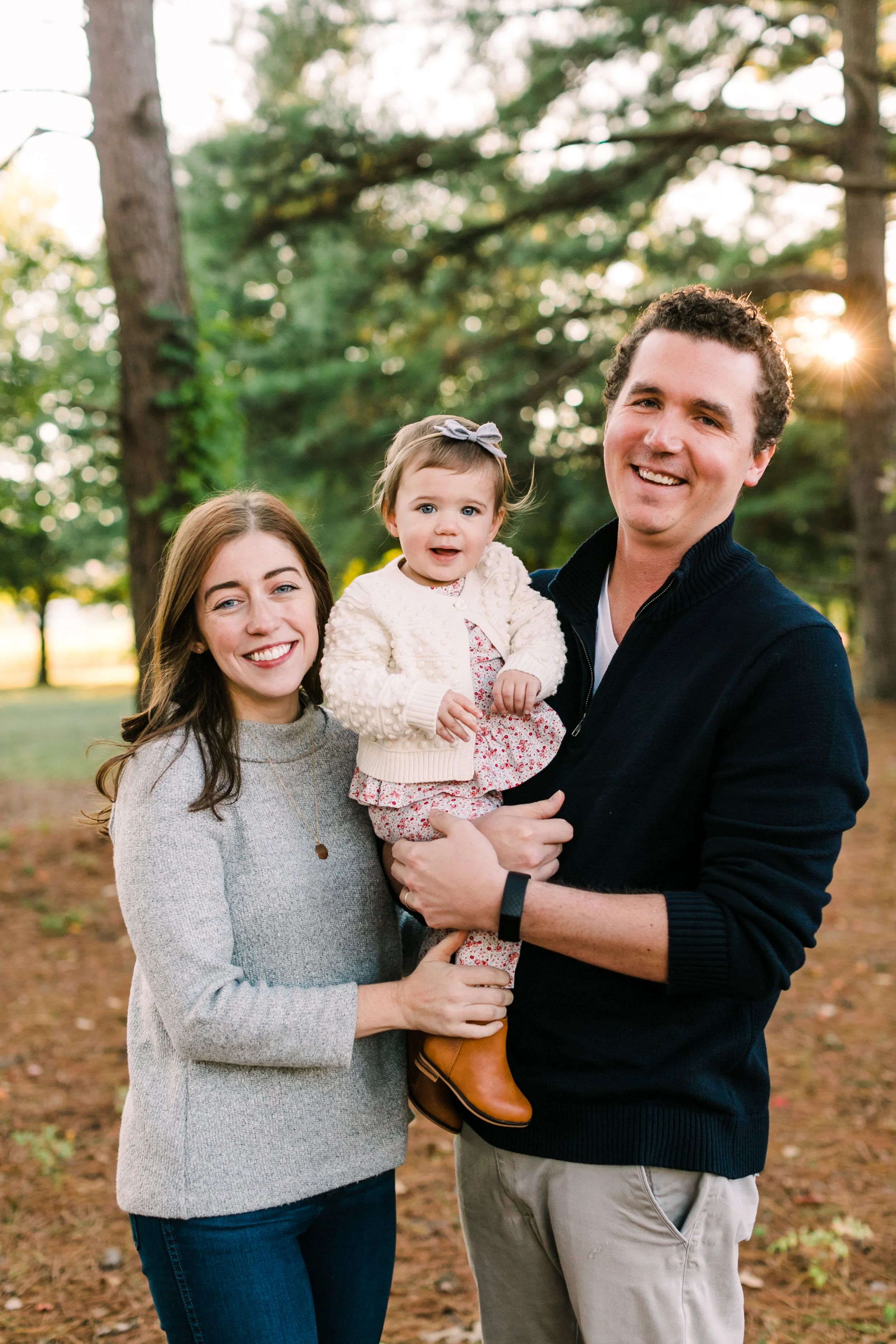 Pine Forest Sunset Family Session | Huntsville Alabama Family ...