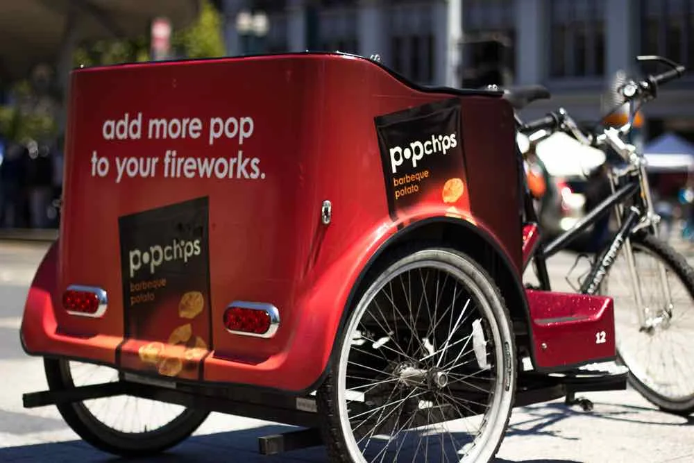 San Francisco Pedicab Advertising Is Our Brand — Cabrio Taxi Pedicabs