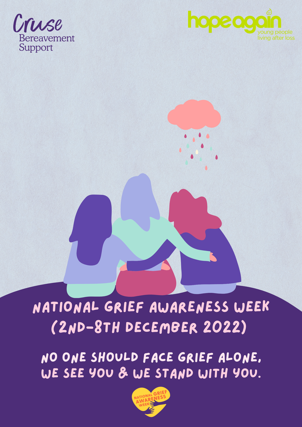 National Grief Awareness Week 2022 — Hope Again