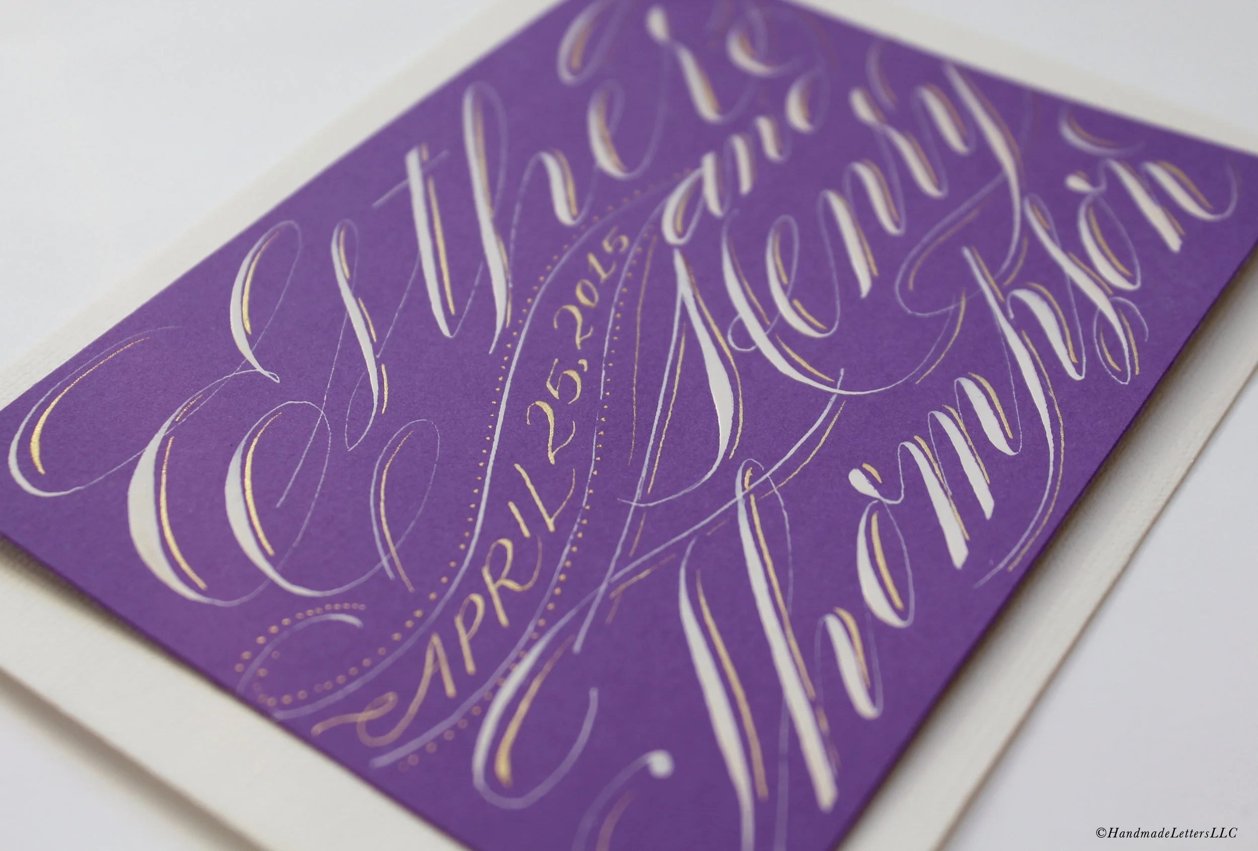 Handmade Letters Calligraphy