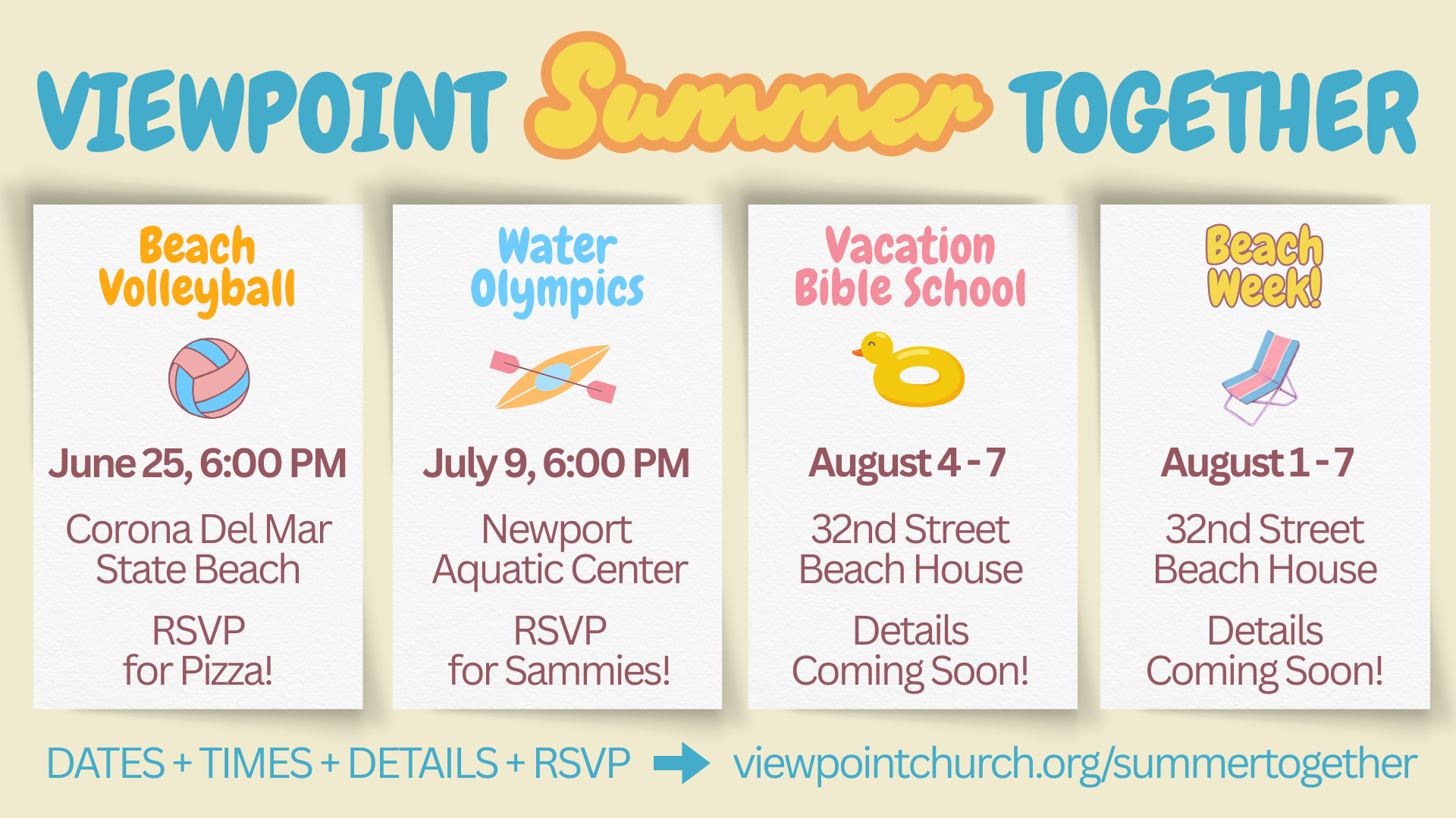 Beach Week 2025! — Viewpoint