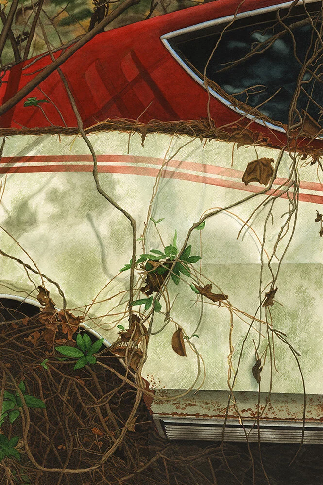 "Cale's Lament" — Dan McCrary Automotive Fine Art