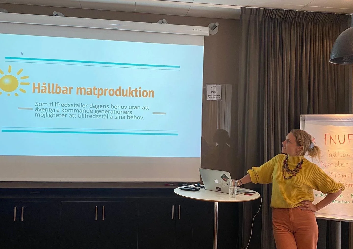 Ett Hållbart Norden seminarium i Stockholm april 2022 — FNUF