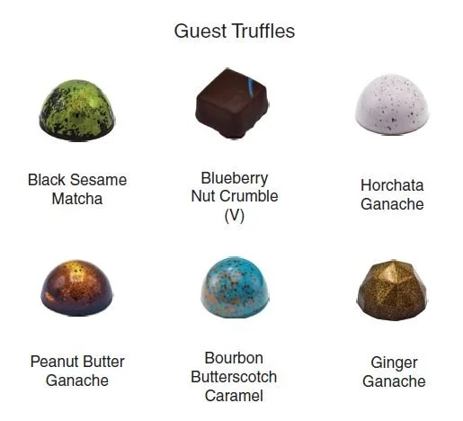 Truffle Flavors — Cacao Chemistry Chocolatier