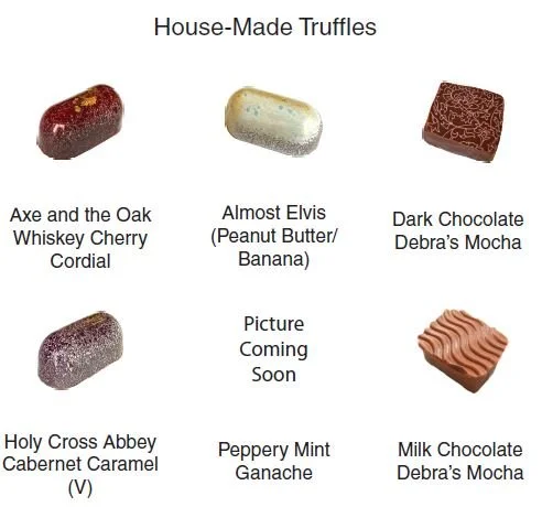 Truffle Flavors — Cacao Chemistry Chocolatier