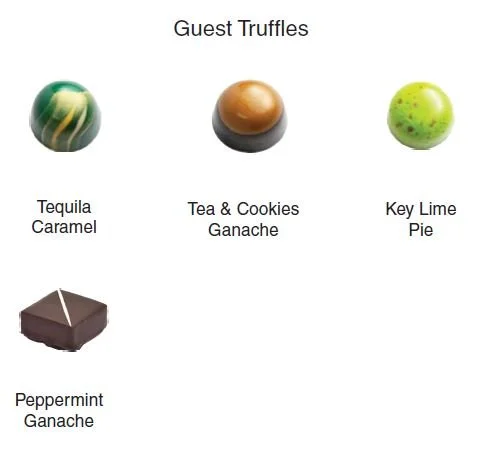 Truffle Flavors — Cacao Chemistry Chocolatier