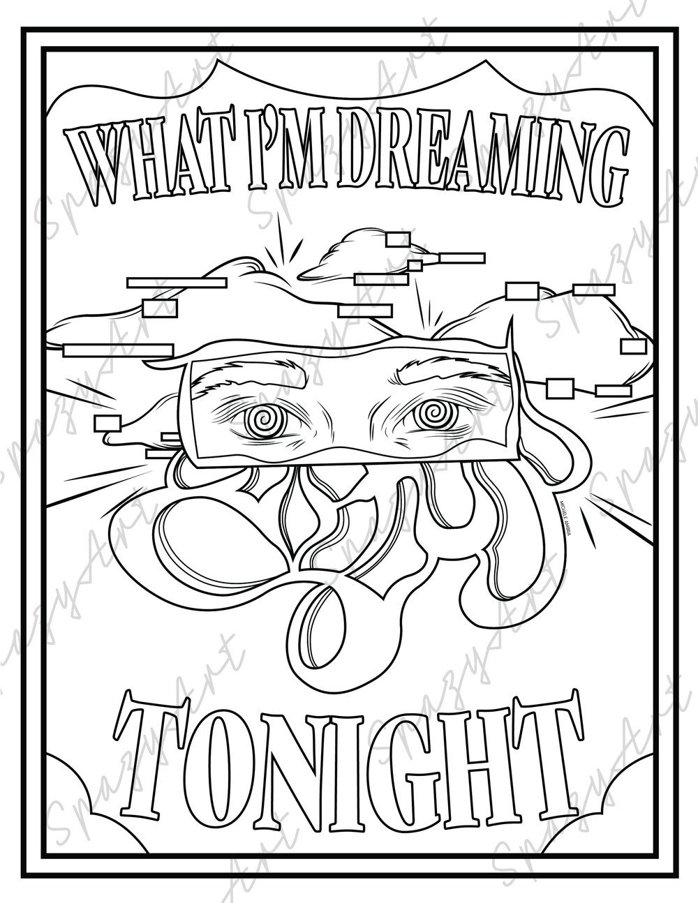 GMTF Part 1 Coloring Pages — SpazyArt