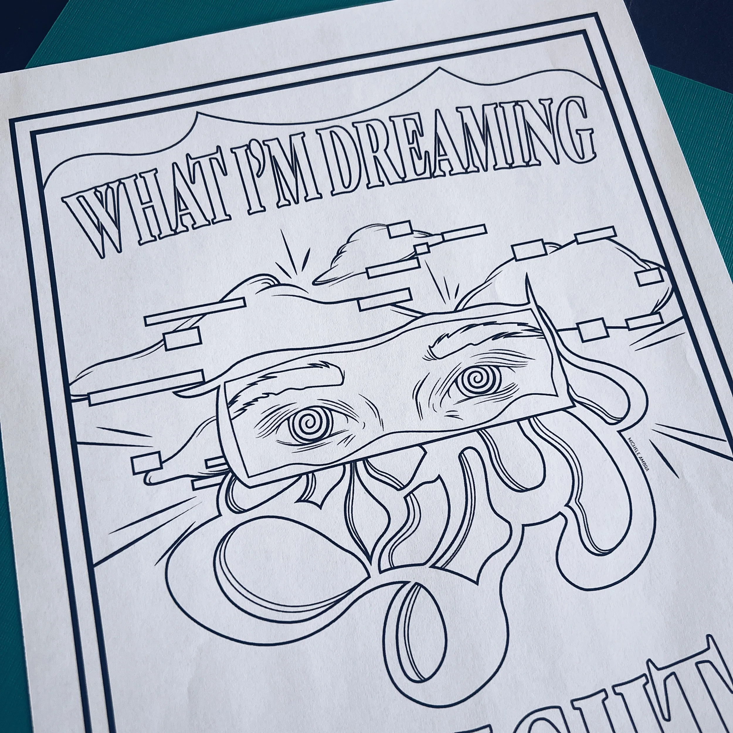 GMTF Part 1 Coloring Pages — SpazyArt