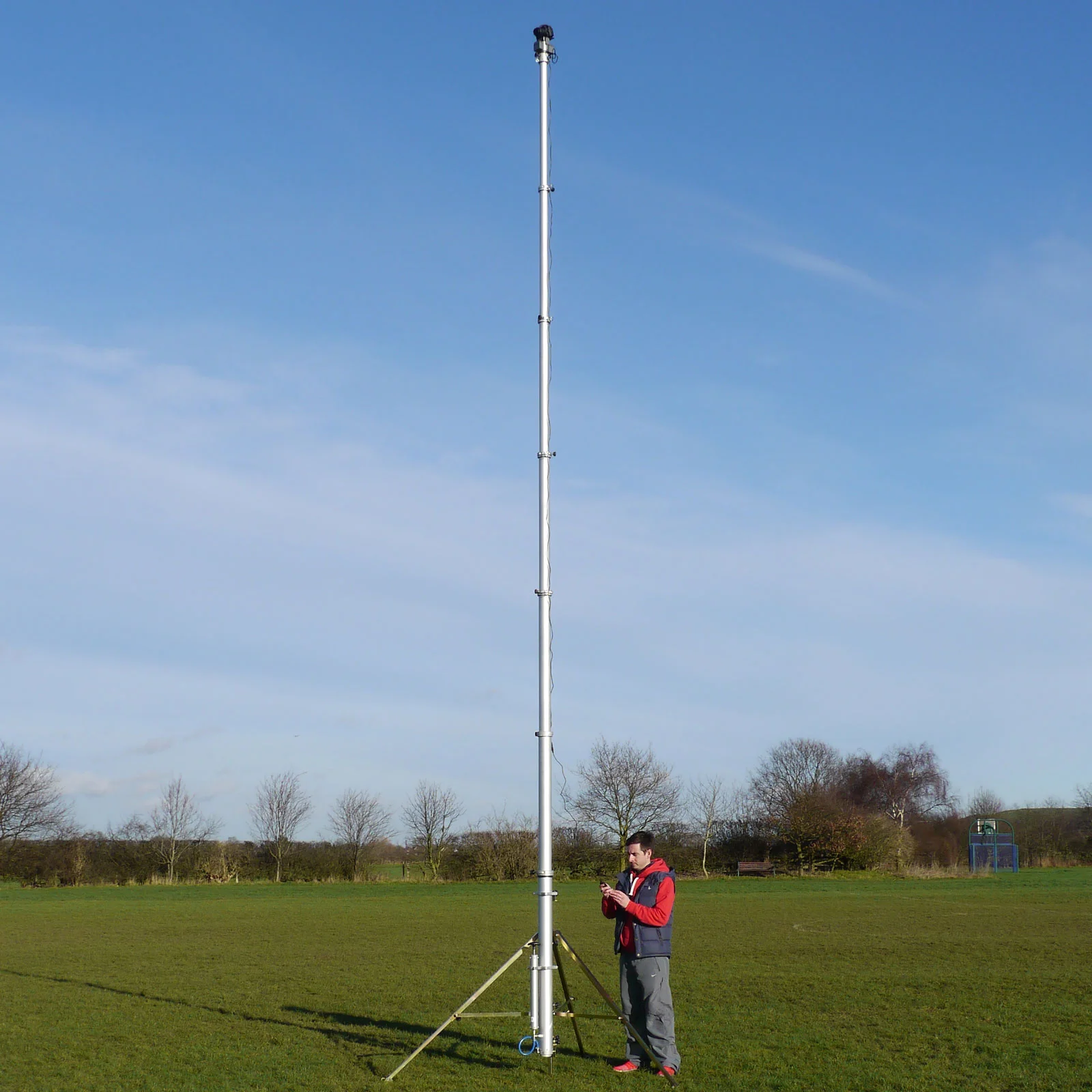 Aerial Camera Masts & Poles — Hague Camera Supports