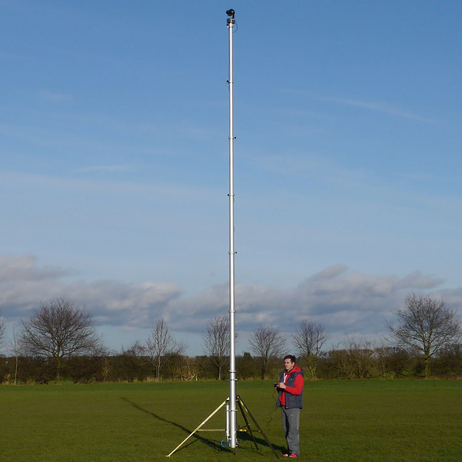 Aerial Camera Masts & Poles — Hague Camera Supports