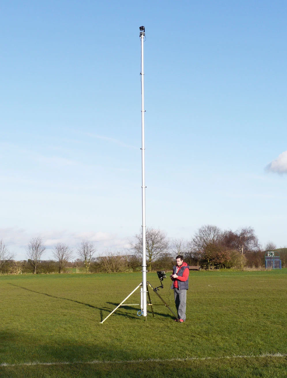 Hague 6m Highshot Camera Mast With Stand & PH100 Powerhead Kit 3 ...