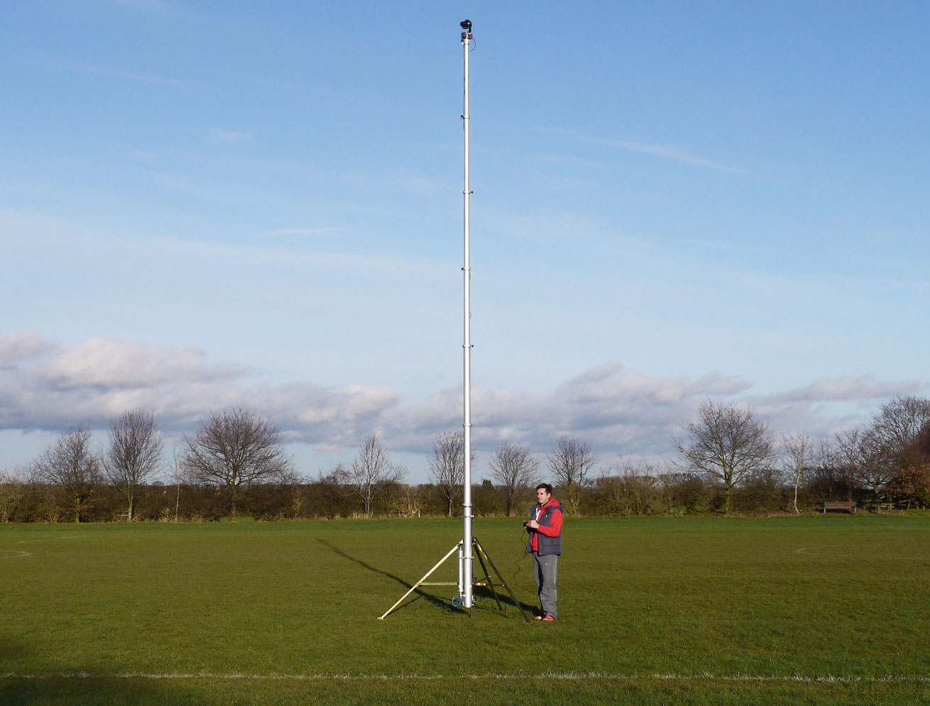 Hague 6m Highshot Camera Mast With Stand & PH100 Powerhead Kit 3 ...