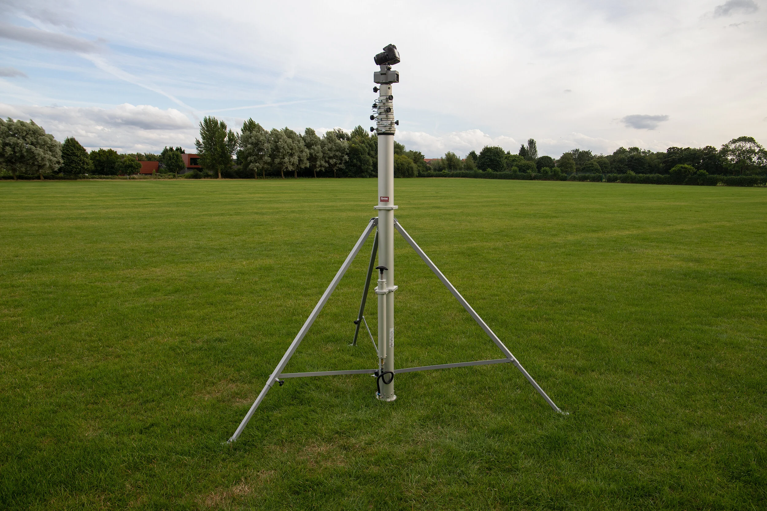 Hague 10.5m Highshot Camera Mast With Stand And 340° Powerhead Kit 1 ...