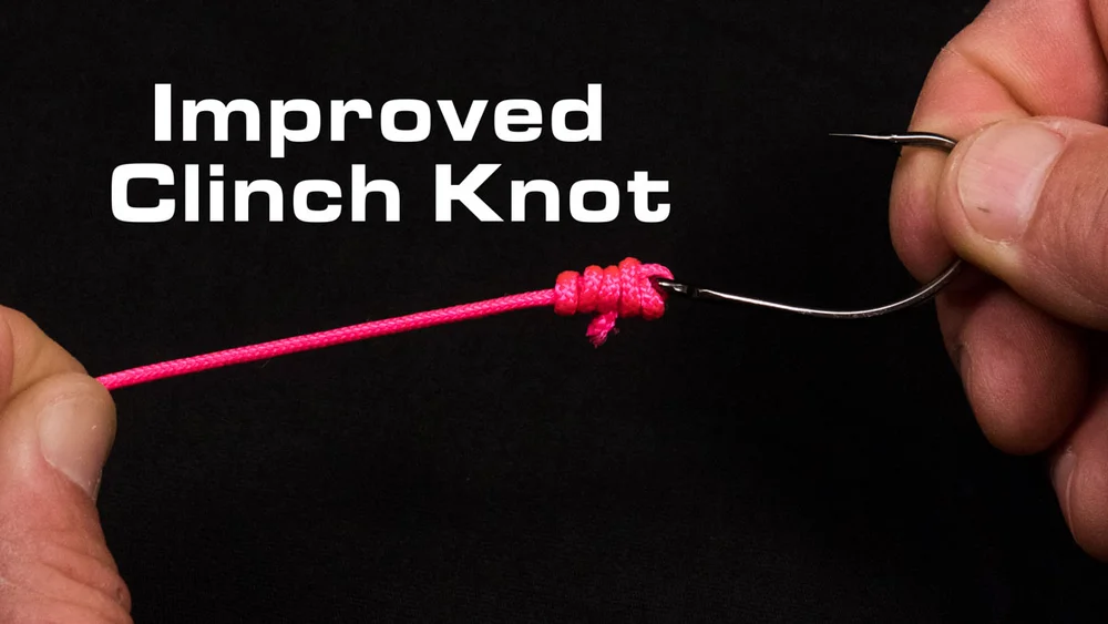 How to tie the Improved Clinch Knot — Saltwater Experience Fishing