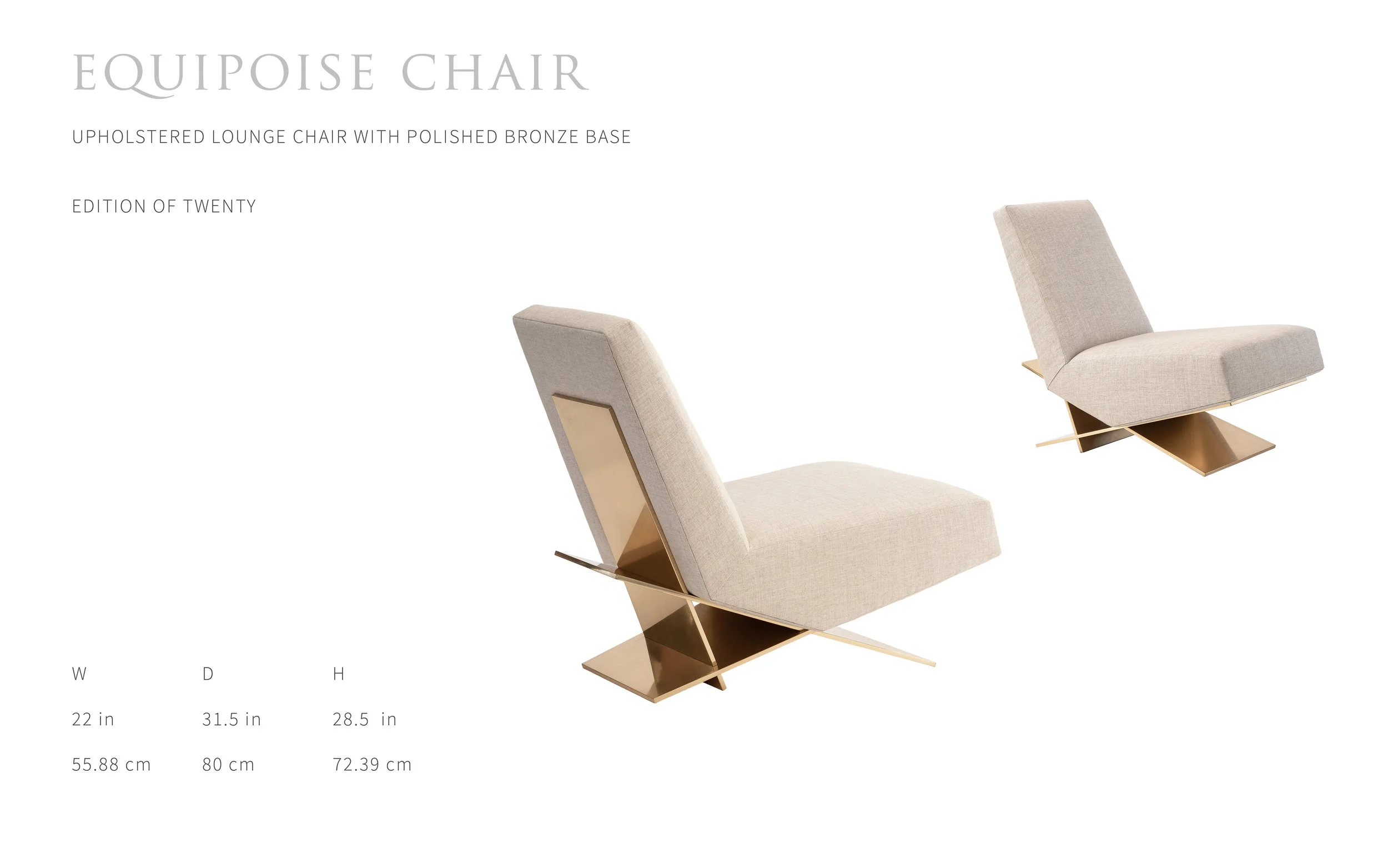 Equipoise Chair — Thomas Pheasant STUDIO