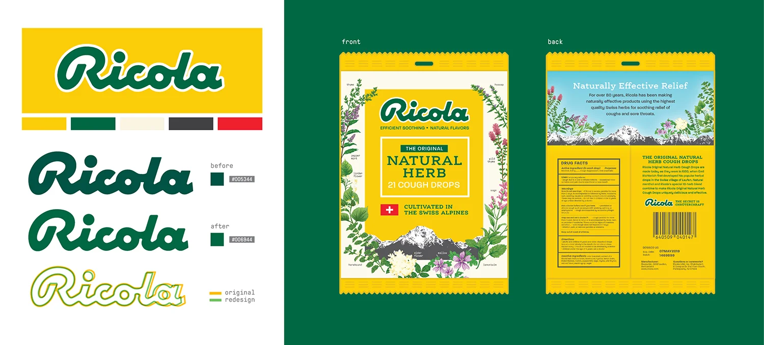 Ricola Redesign — Tomoka Murakami Works
