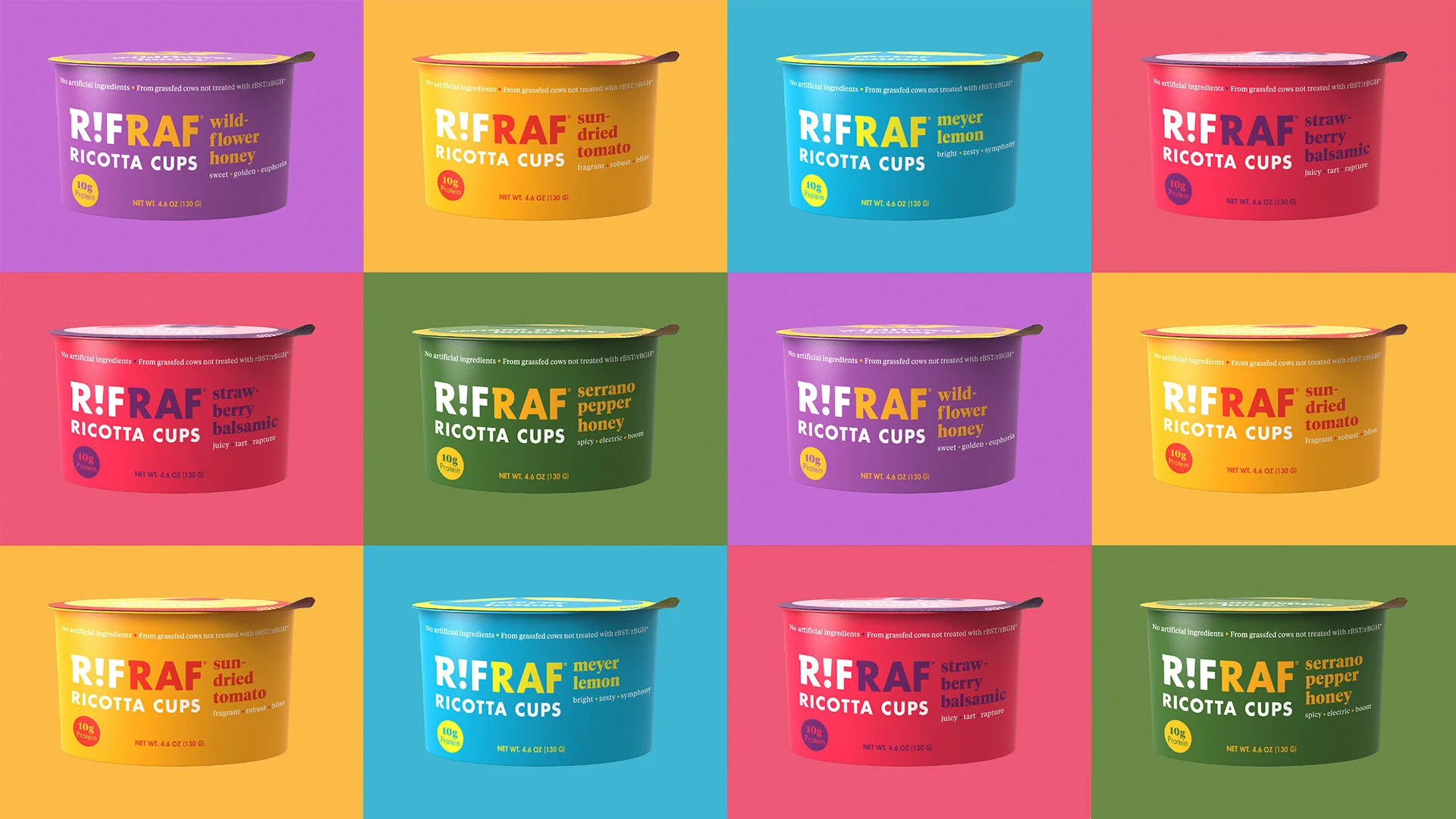 RifRaf Ricotta Cups — Tomoka Murakami Works