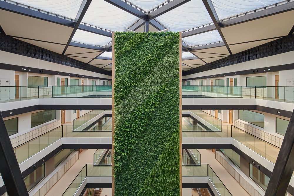 Royal Grammar School Guildford campus in Dubai — Bogle Architects