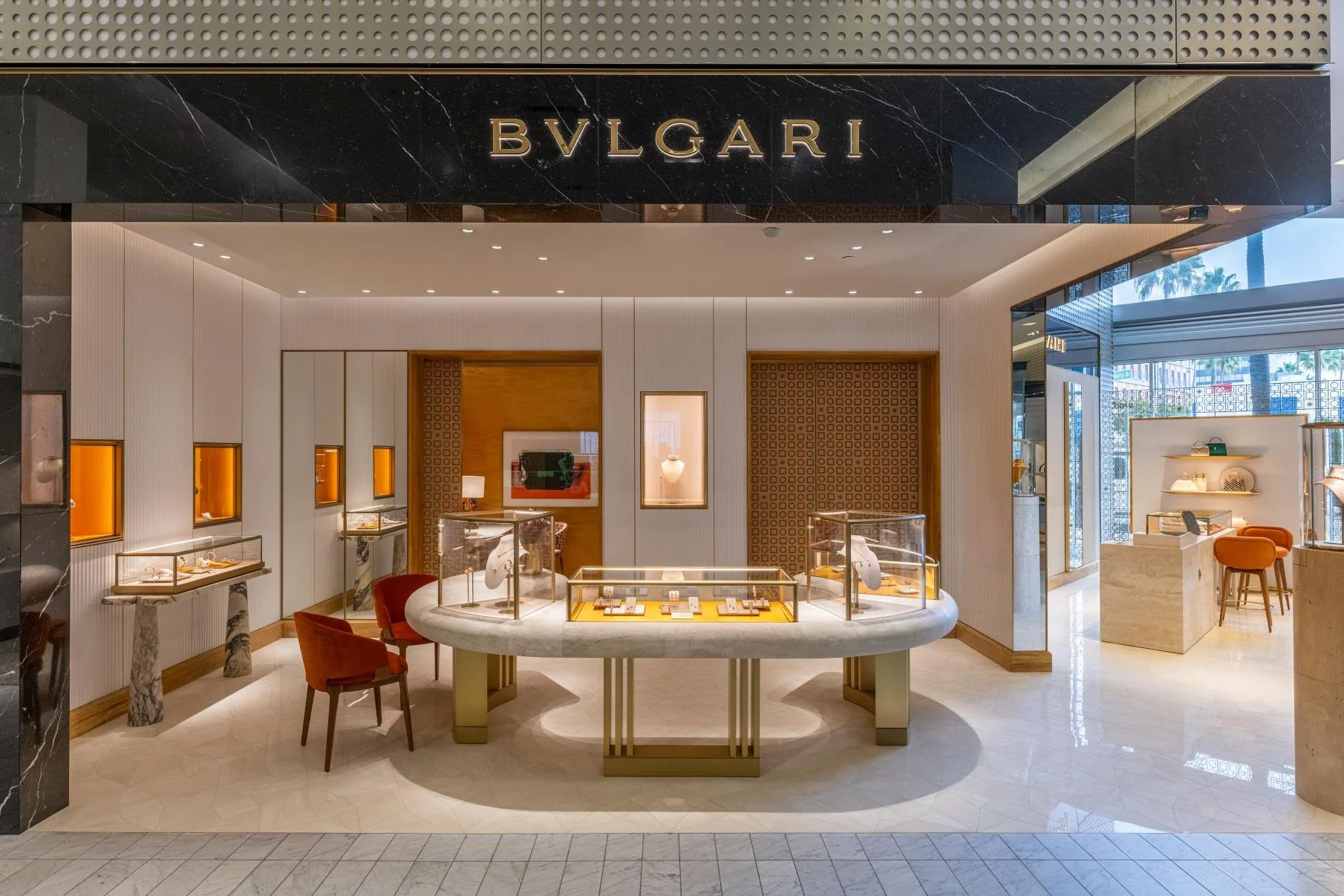 Bvlgari Jewelry at Neiman Marcus — Trainor Commercial Construction, Inc.