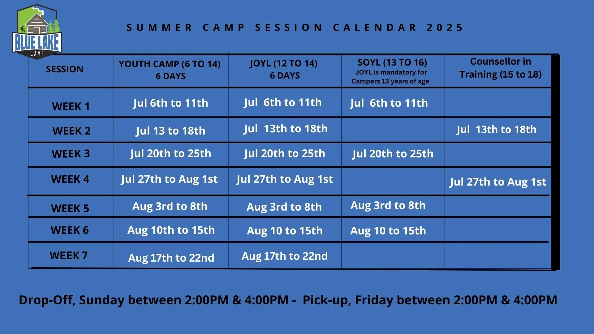 Summer Programs — Columbia Outdoor School & Blue Lake Camp