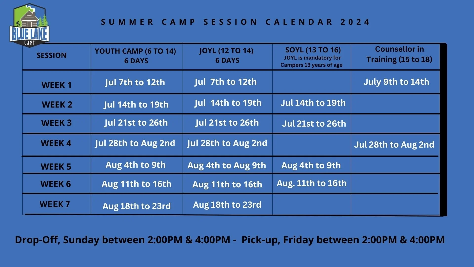 Summer Programs — Columbia Outdoor School & Blue Lake Camp