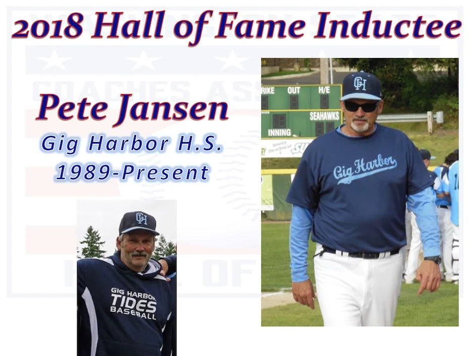 WSBCA HOF — ALL STATE BASEBALL