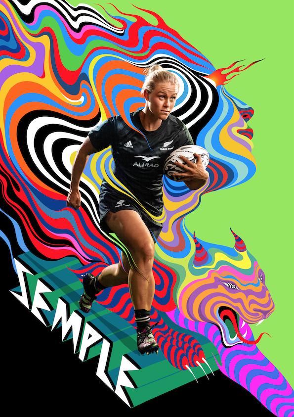 Adidas x Black Ferns — Gina Kiel
