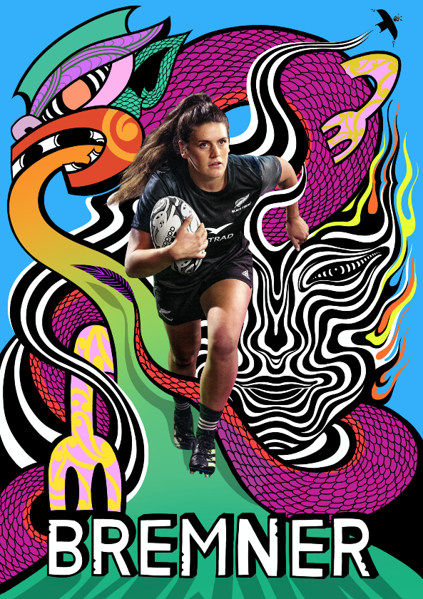 Adidas x Black Ferns — Gina Kiel