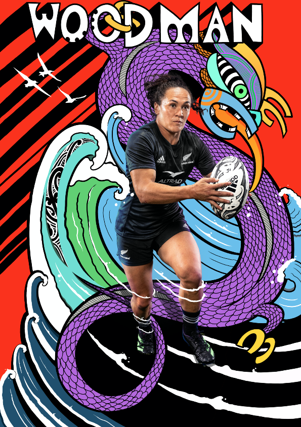 Adidas x Black Ferns — Gina Kiel