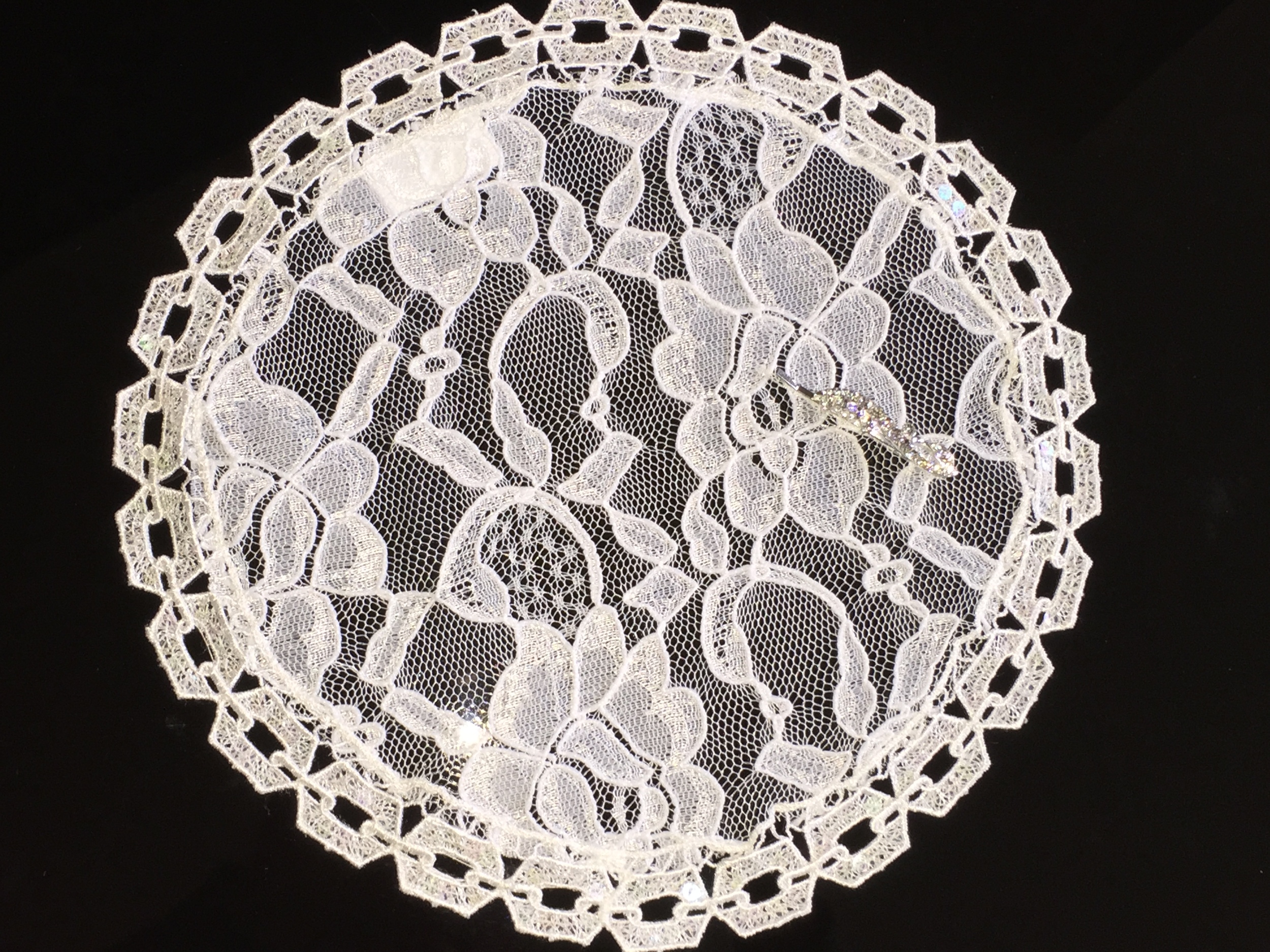 Glamour Doily - White — The Doily Lady