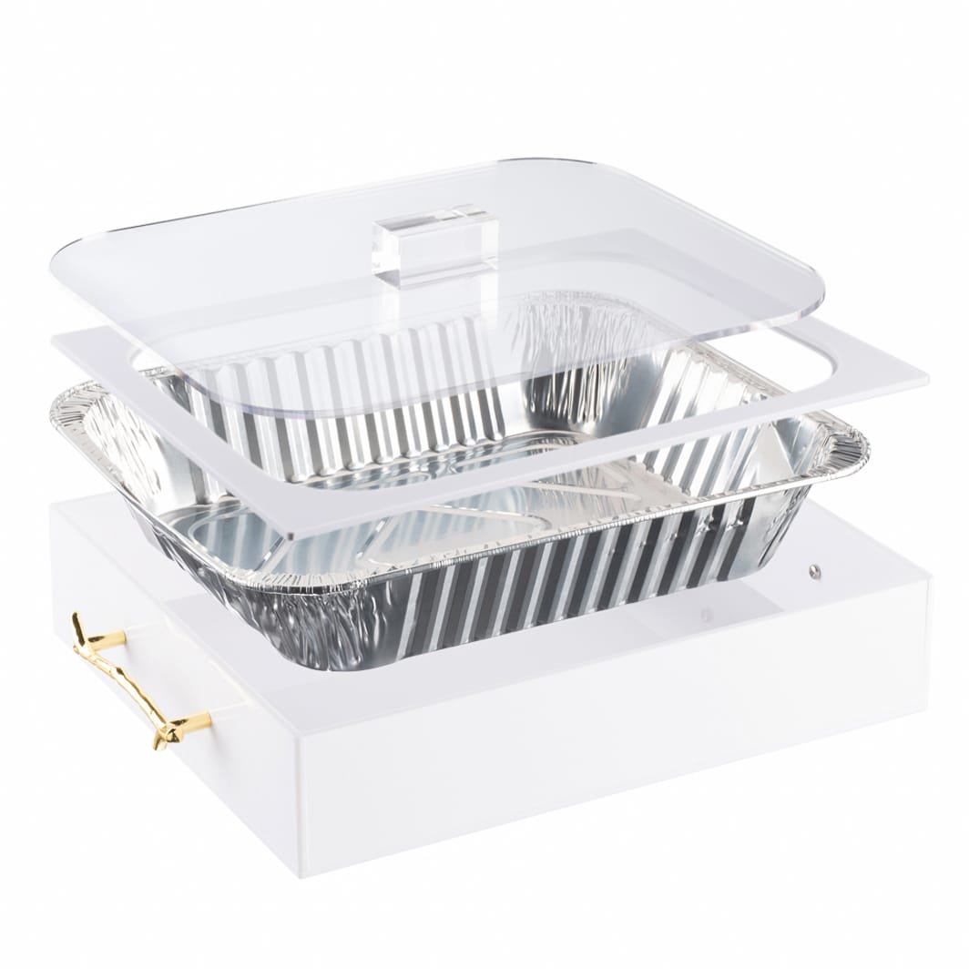 Smart Decor Pan Gift-Silver or Gold Handles — The Doily Lady