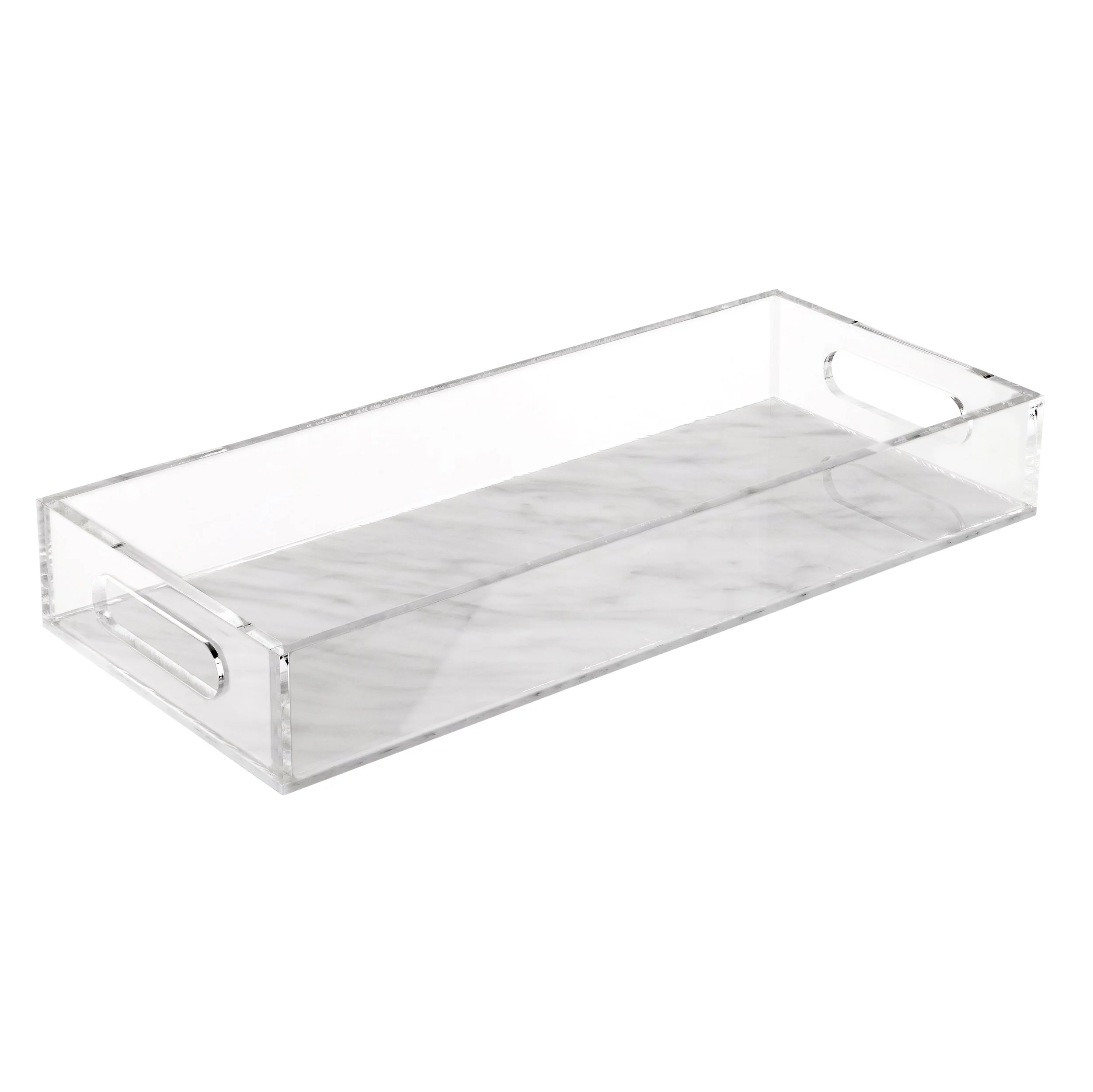 Lux Lucite Bread Tray Mishloach Manot in Gold Glitter or Marble — The ...
