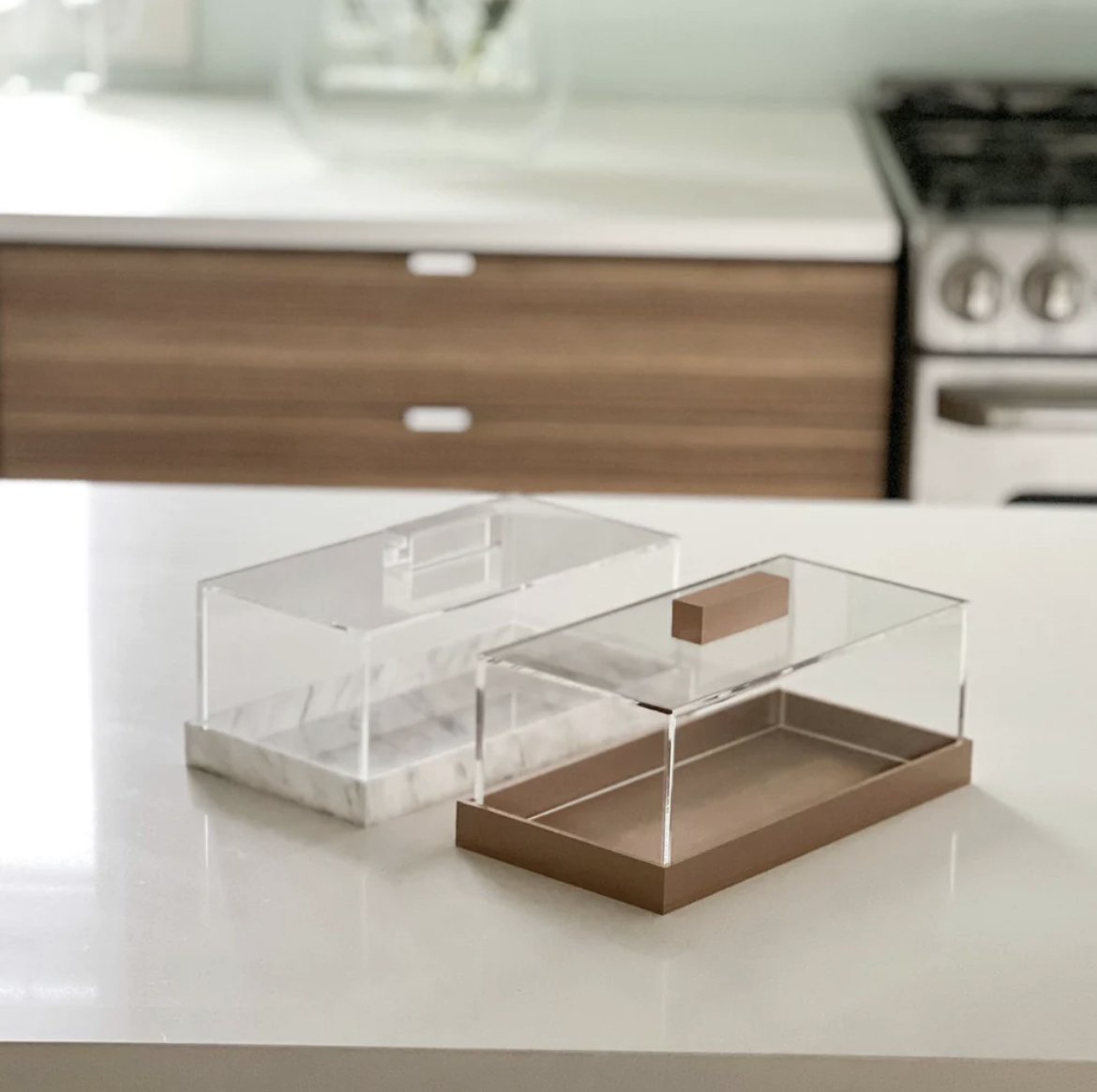 Lucite and Acrylic — The Doily Lady